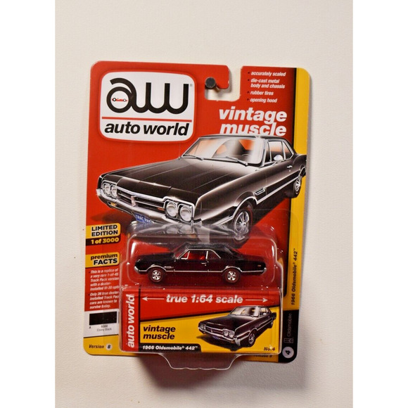 Auto World | Toys | Auto World Vintage Muscle 966 Oldsmobile 442 ...